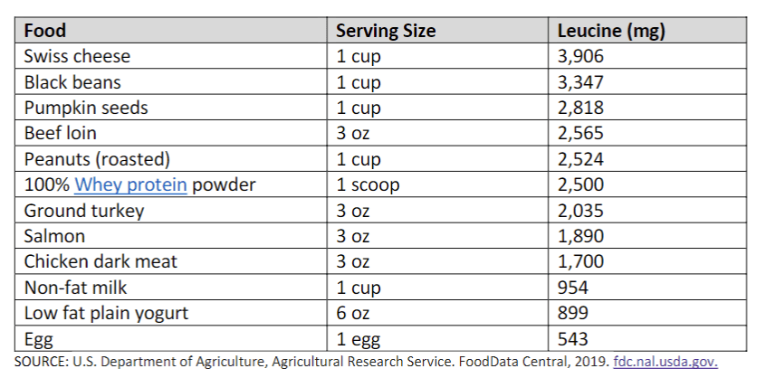 Leucine and Muscle Growth | American Dairy Association NE